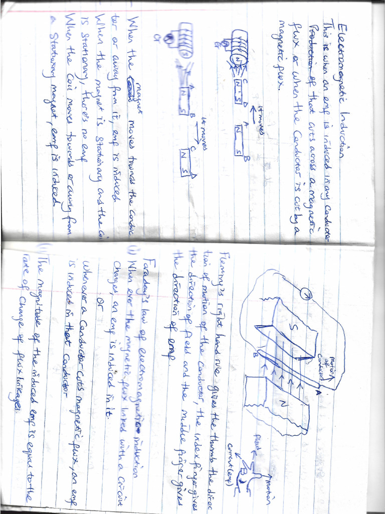 Electromagnetic Induction Part of EEE 311 | PDF