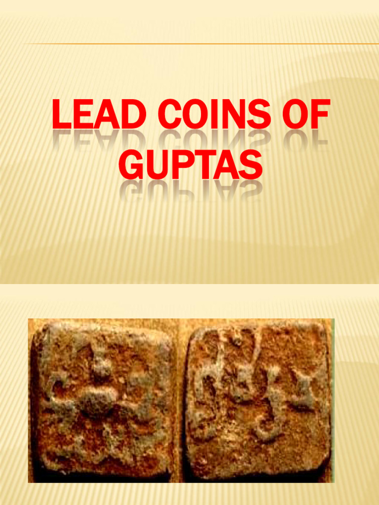 Lead Coins of Guptas | PDF