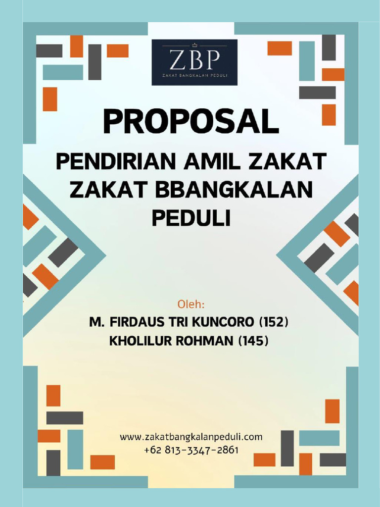 Proposal Pendirian Lembaga PDF | PDF