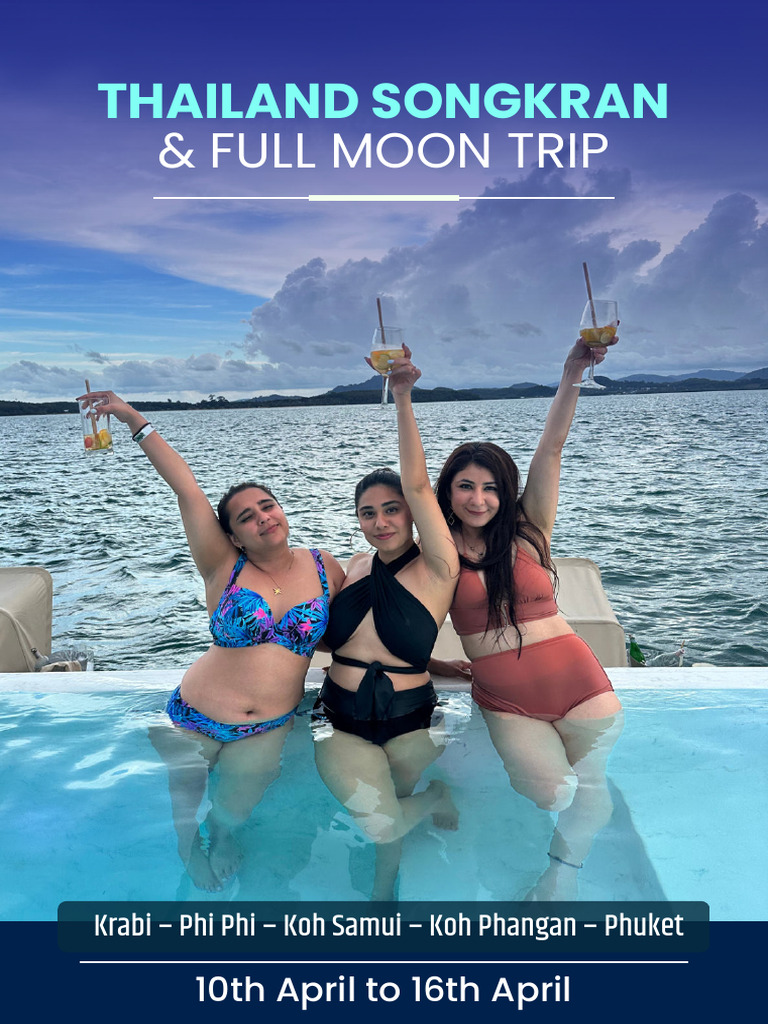 Thailand Songkran & Full Moon Trip | PDF