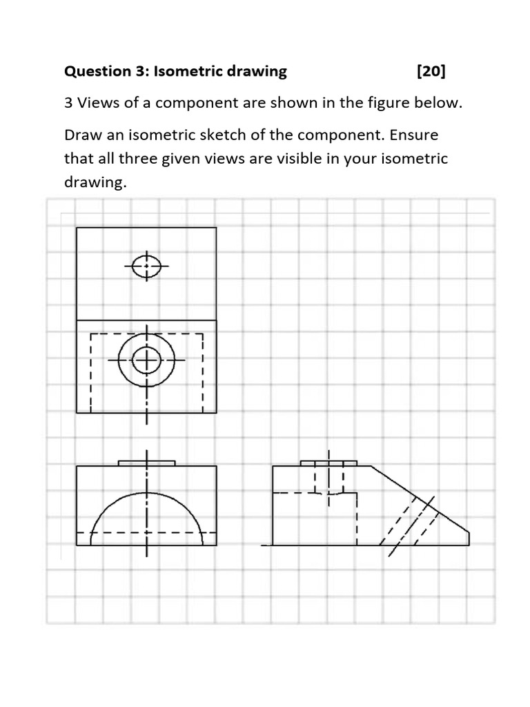 MGC110 Isometric Question T1 2021 | PDF