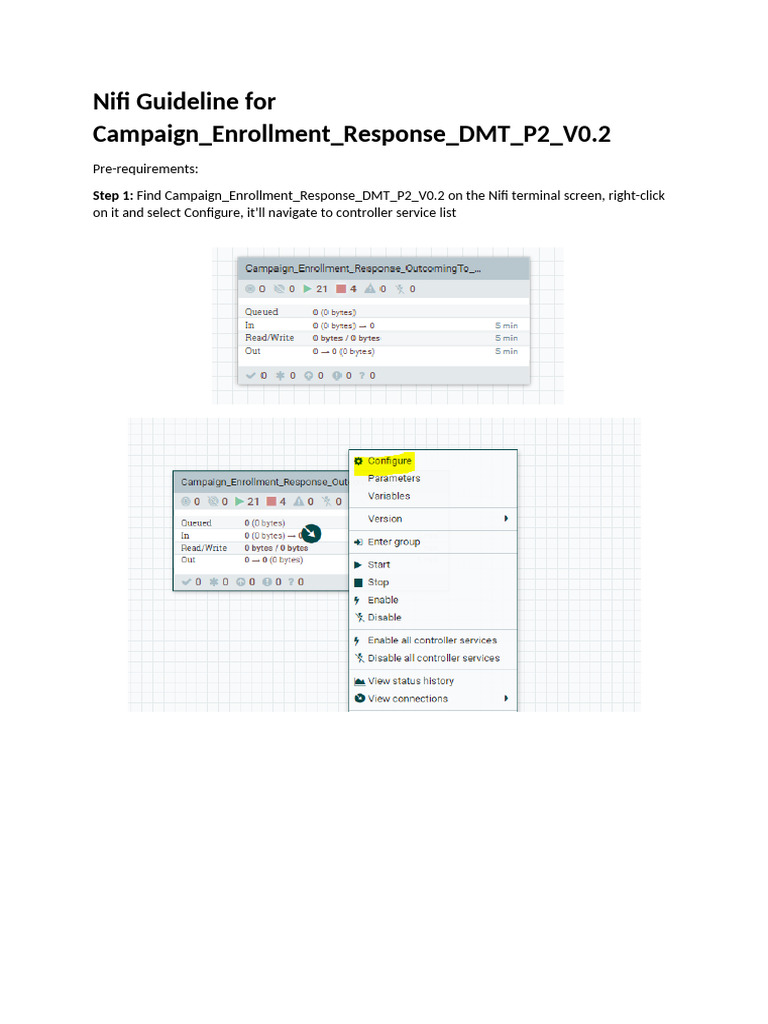 Campaign Enrollment Response DMT P2 V0.2 | PDF | Software | Computing