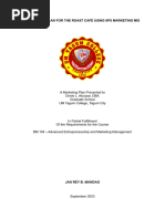 CSEC POB SBA Sample On Marketinng | PDF | Pricing | Marketing