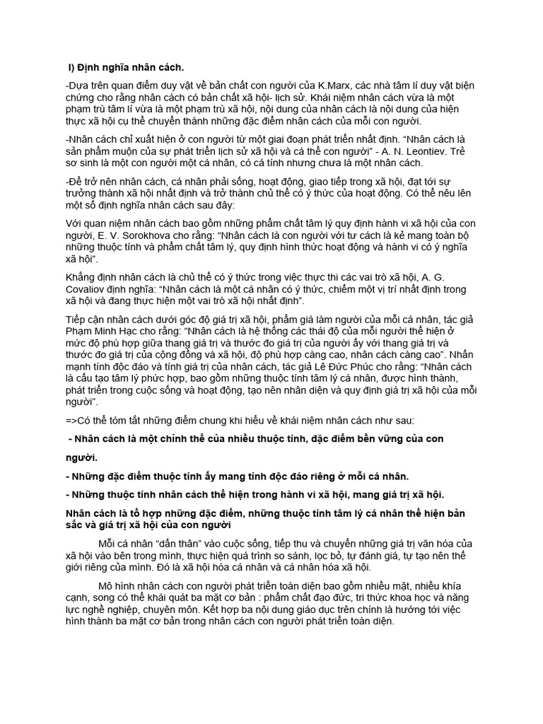 Tài liệu TLH-đã gộp | PDF