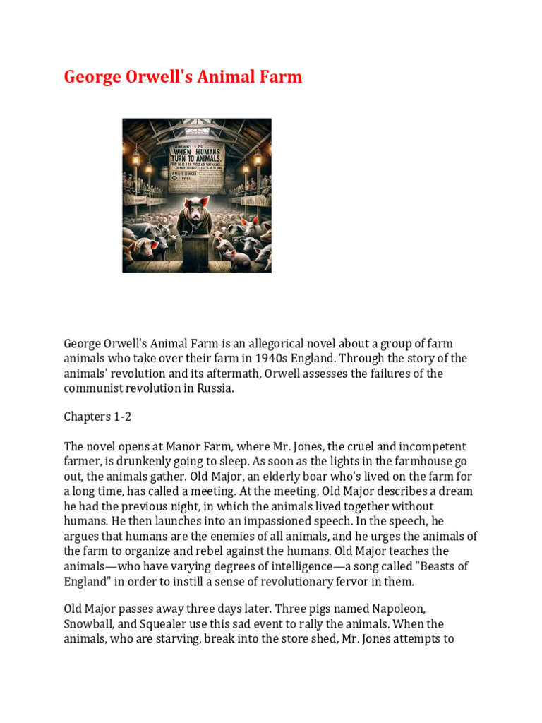 Animal Farm | PDF