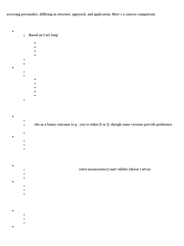 The MBTI | PDF | Extraversion And Introversion | Employee Retention