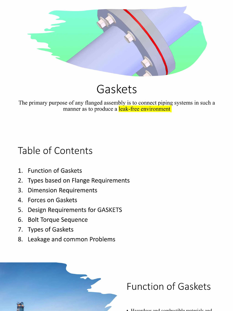 Gaskets | PDF