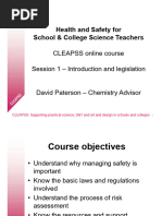 A Guide To CLEAPSS Services | PDF | Hazards | Occupational Safety And ...