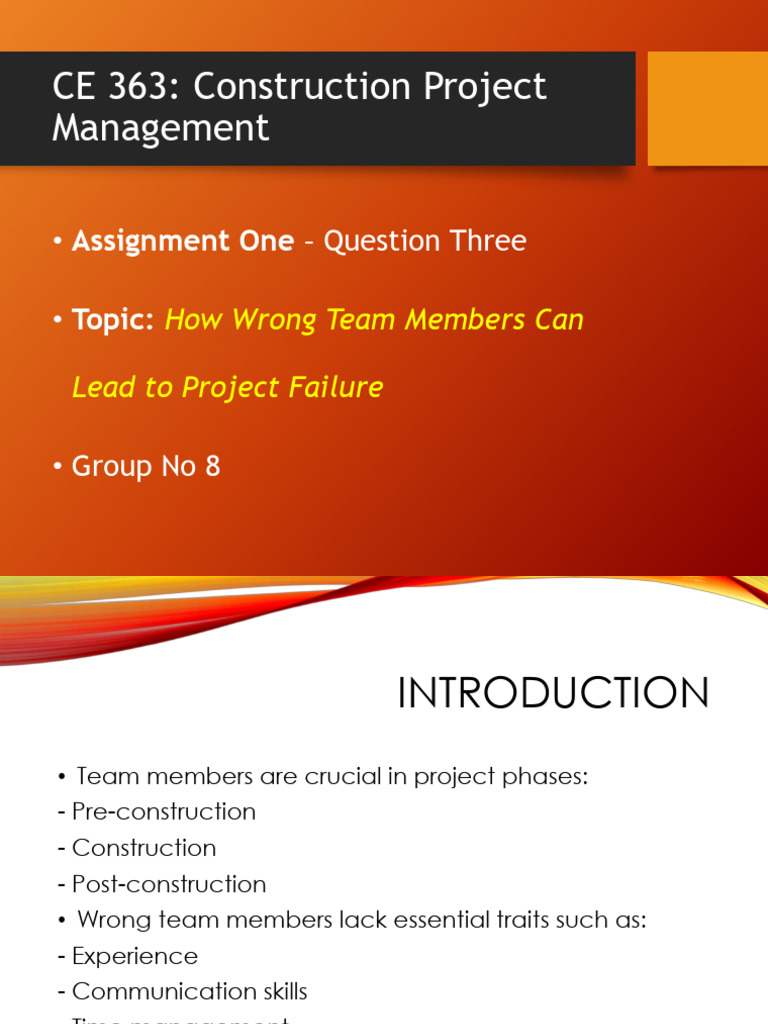 Construction Project PDF | PDF