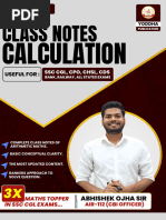 Calculation Sheet | PDF