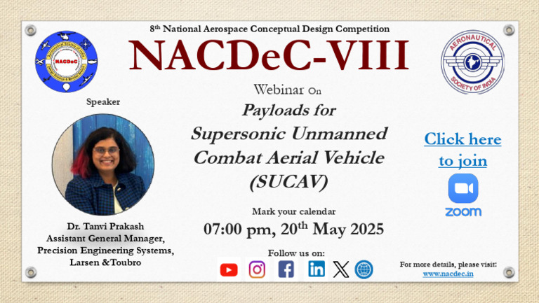 NACDeC VIII Webinar Payloads For SUCAV V01 | PDF