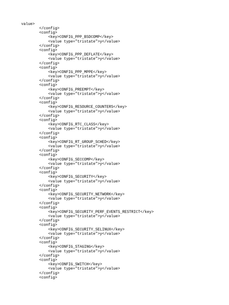 Linux Kernel Configuration Options | PDF