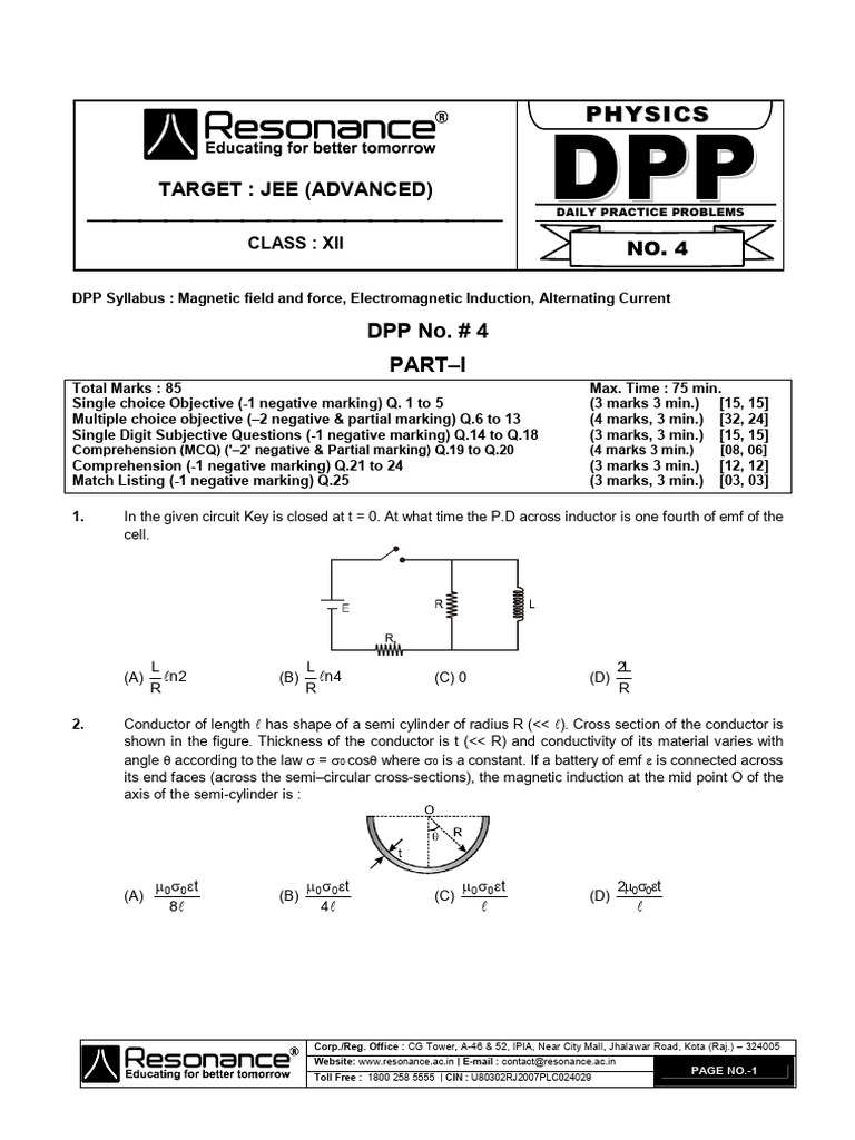 DPP-4 English (EMF, EMI, AC) | PDF | Electrical Impedance | Inductance