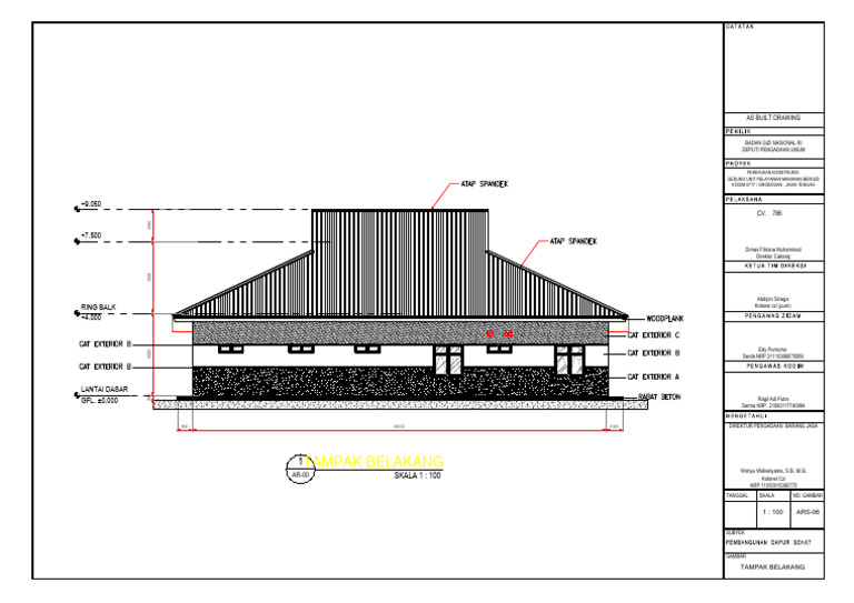 Asbuilt Drawing Grobogan-model.pdf2 | PDF