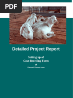Goat Farming Project Report | PDF | Meat | Agriculture