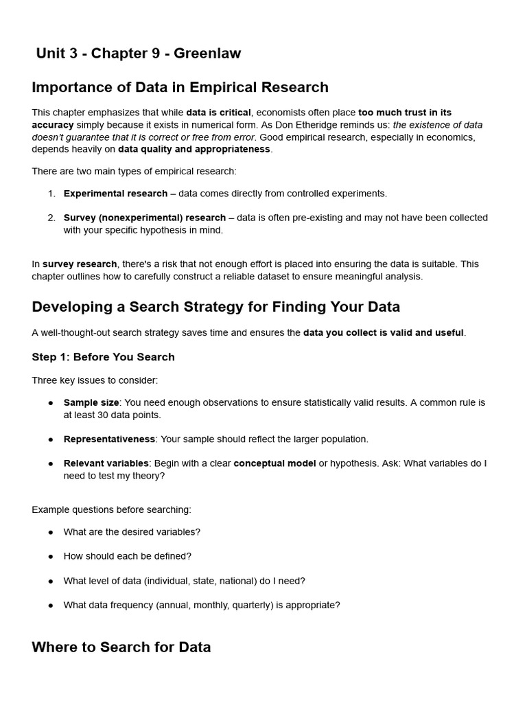 Unit 3 - Chapter 9 - Greenlaw | PDF | Index (Economics) | Inflation