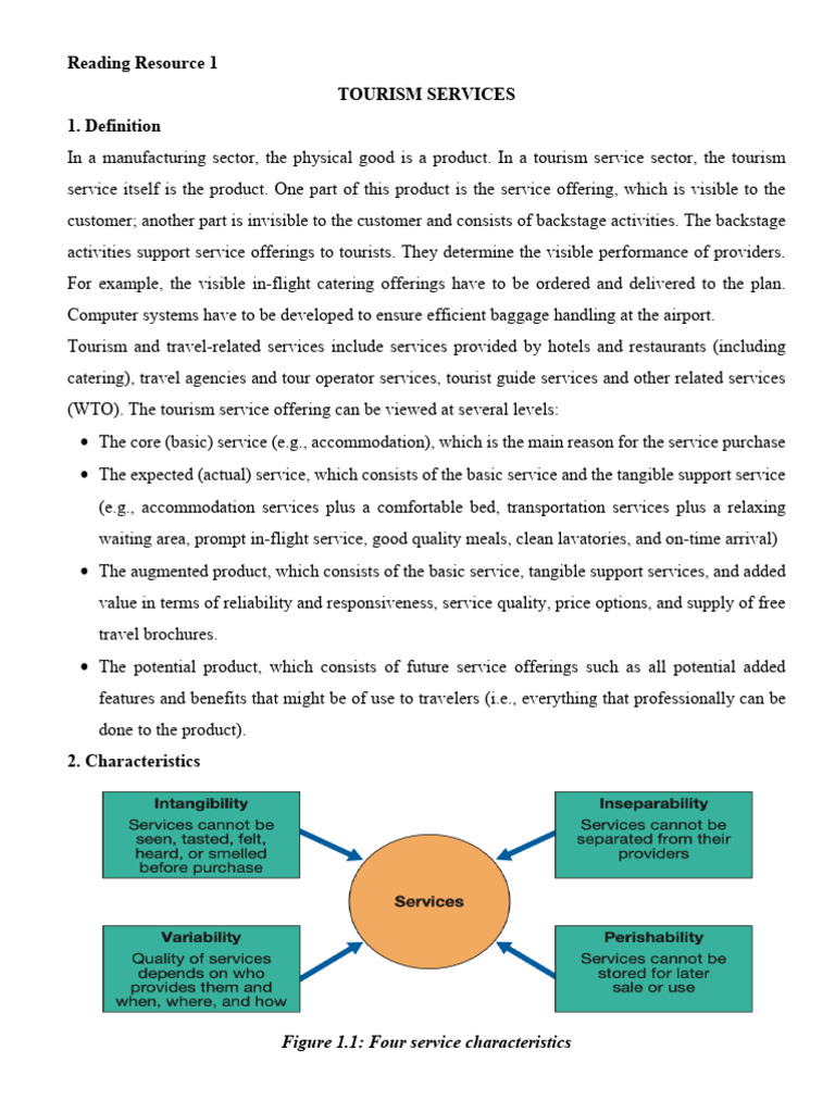 350d1102853t195l7 Reading Resource 1 | PDF | Tourism | Restaurants
