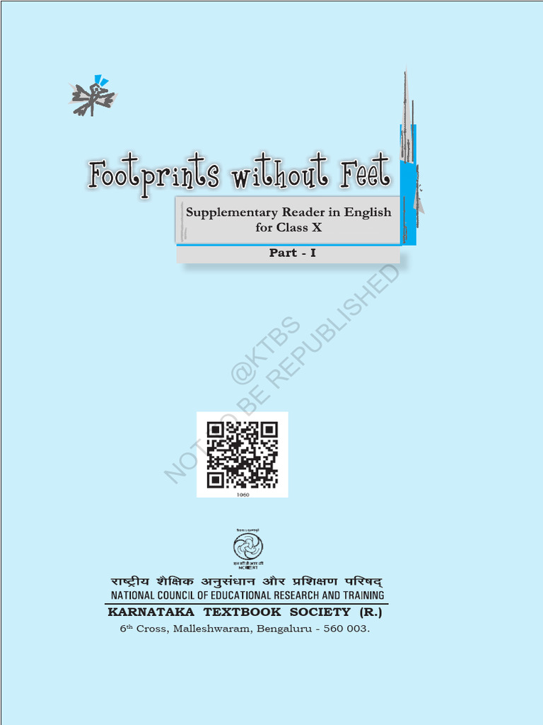 10th Footprints Without Feet Part - 1 2024-25 | PDF | Reading ...