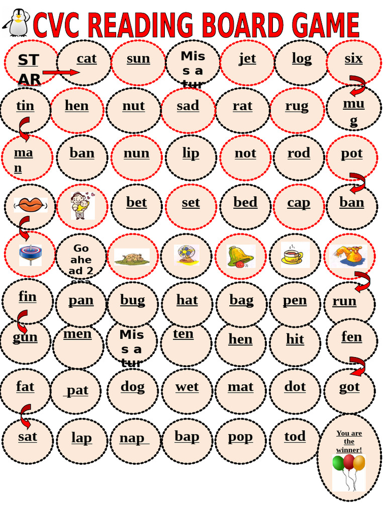 ABC Reading Board Game | PDF