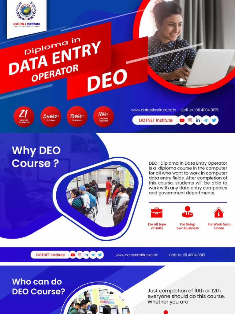 DEO Course - Brochure - 1429472 - 2025 - 05 - 03 - 20 - 27 | PDF