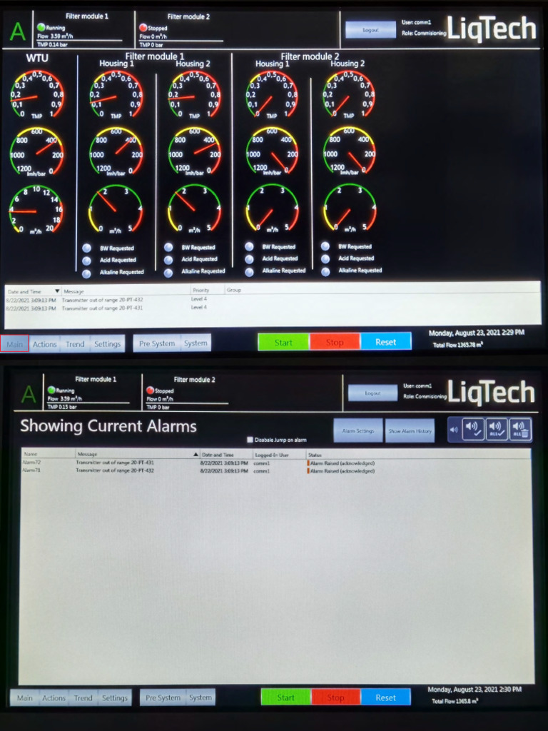 Wtu Hmi For Training | PDF