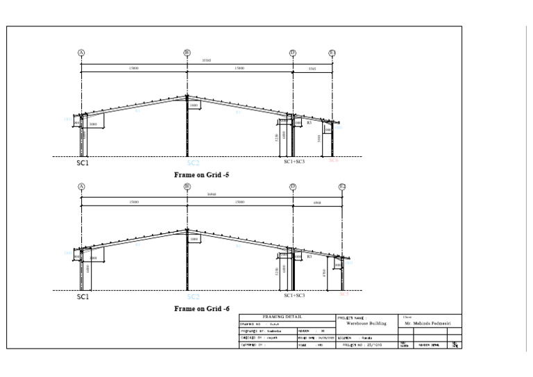 Framing Detail at Ranala-Model | PDF