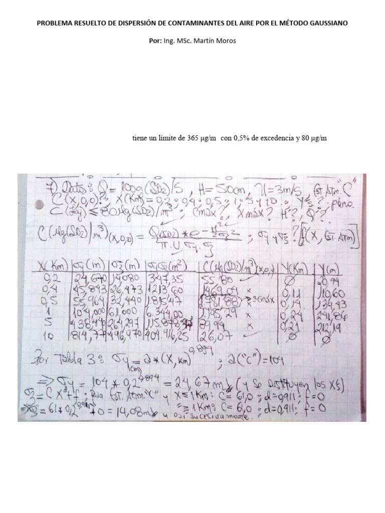 Problema de Modelo Gaussiano 4 Completo | PDF