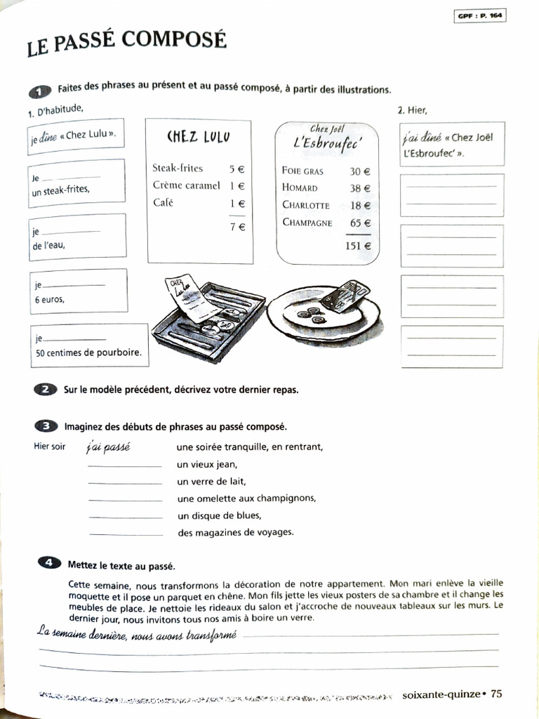 Le Passé Composé NV Intermédiaire | PDF | Marco Polo