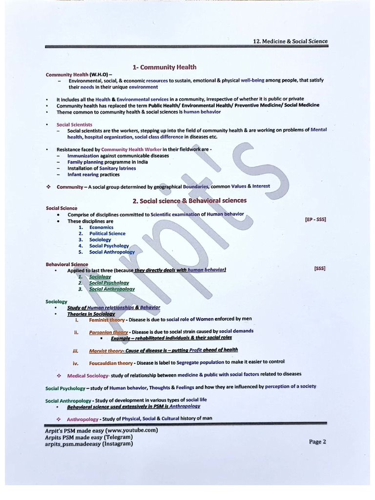 2 - Social & Behavioral Science | PDF