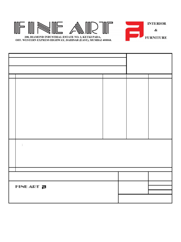 Chaitya 777 - Metal Fixing Work Estimate - 030525 | PDF