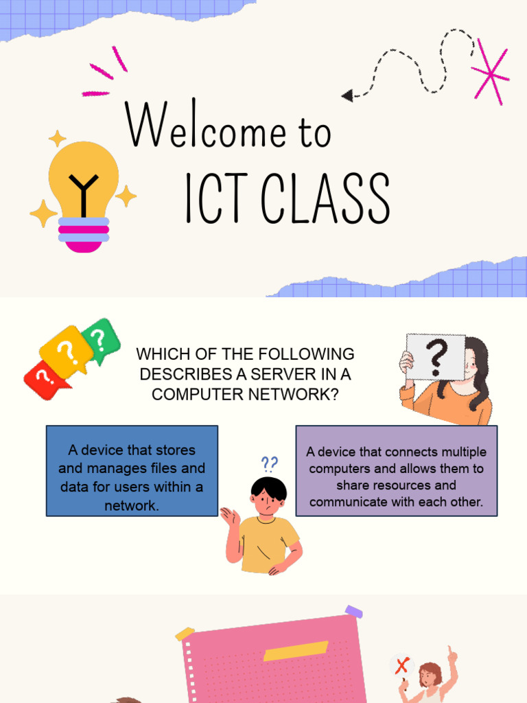 Welcome To: Ict Class | PDF