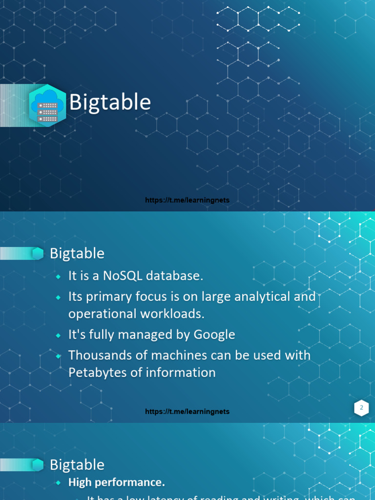 1 10 Intro Bigtable Stamped | PDF | Computer Cluster | Distributed Computing Architecture