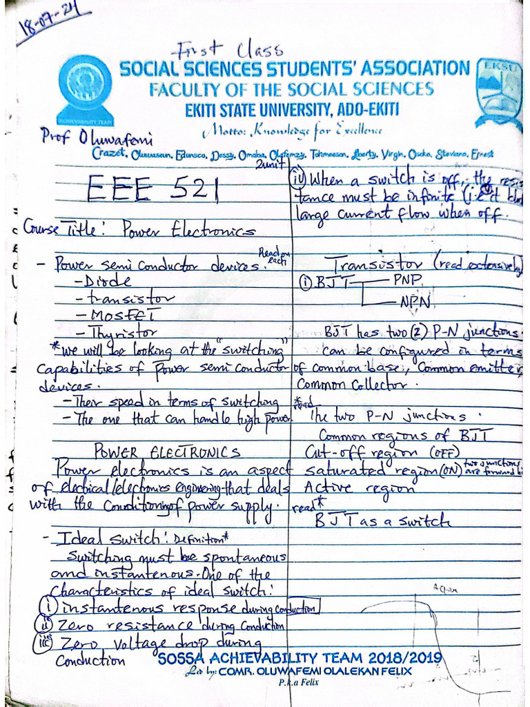 521, 581 (Class Note) Marshall | PDF