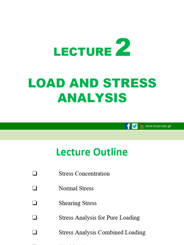 Lecture 2 - Me 274 - Design Project II | PDF | Stress (Mechanics) | Bending