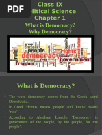 Cbse Class 9 Social Science Political Science Chapter 1 Notes | PDF ...