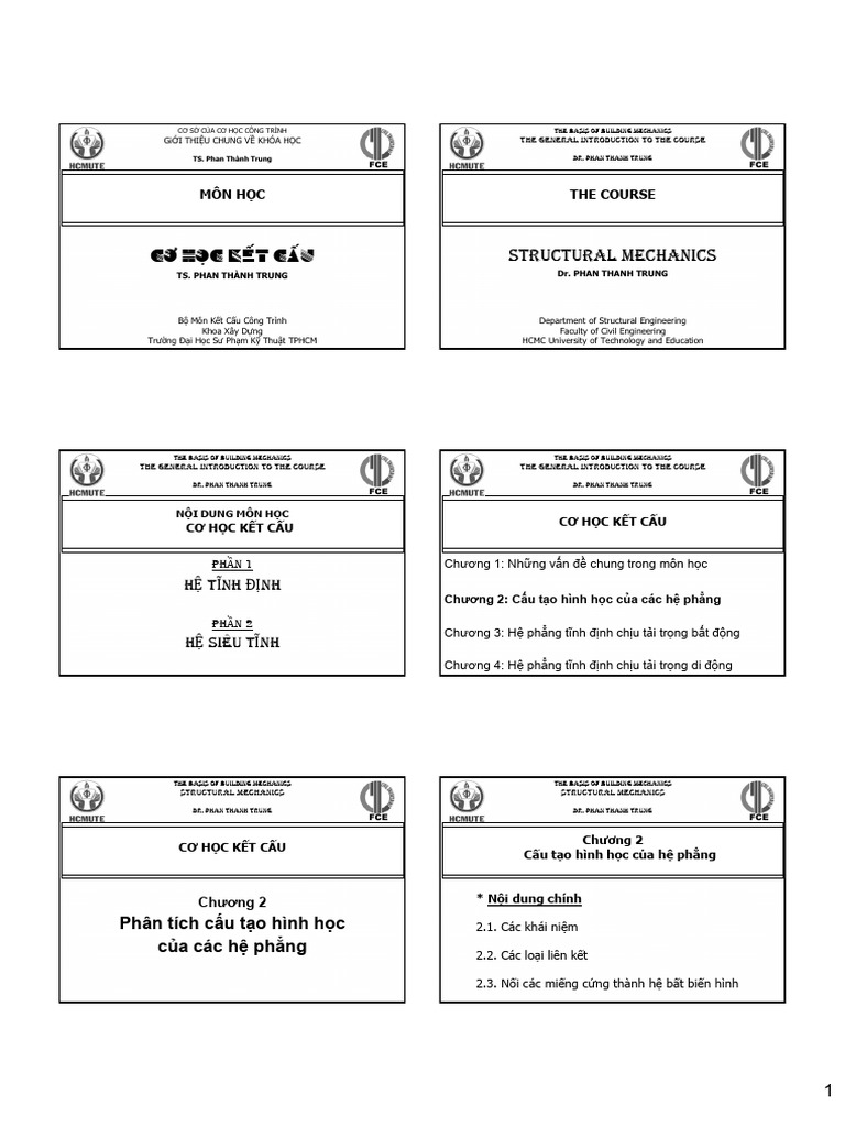 C2.Cau Tao Hinh Hoc Cua He Phang | PDF