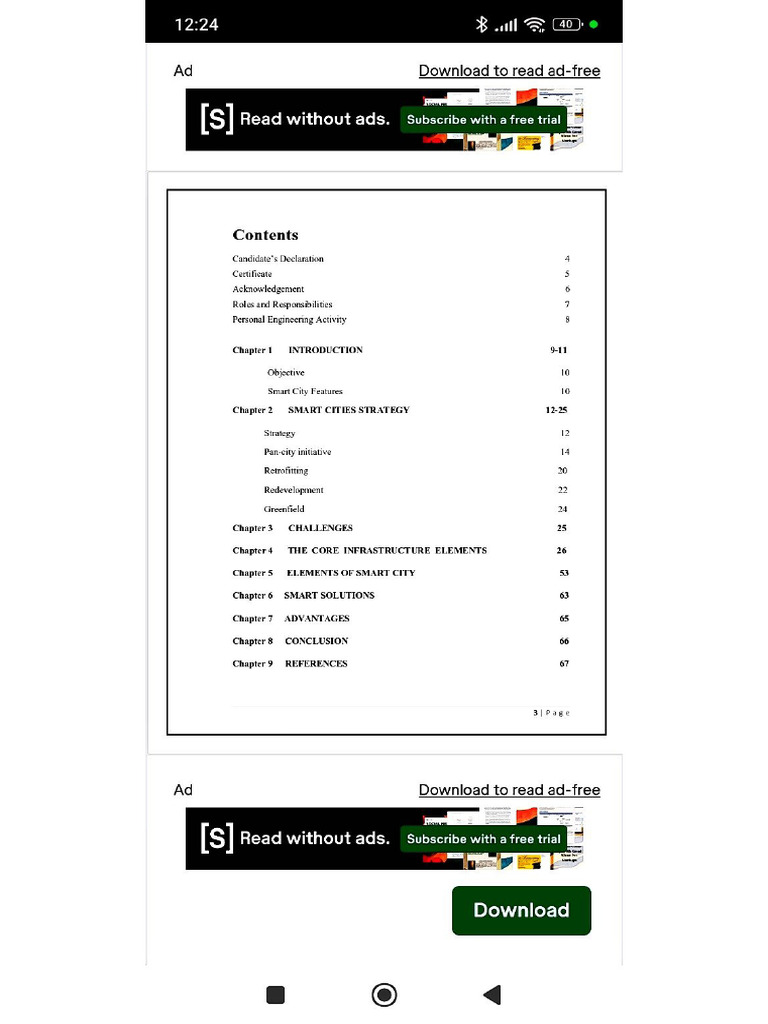 Project For Sustainable Development | PDF