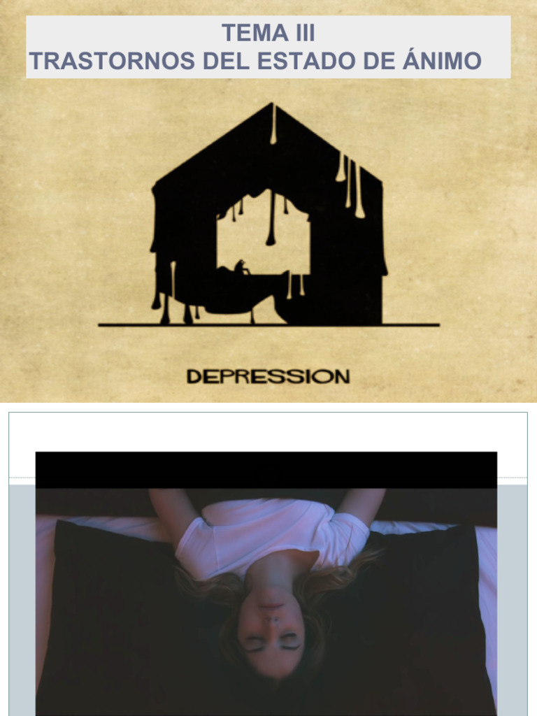 Tema 3. T.ESTADODEL ÁNIMO | PDF | Depresión (estado de ánimo) | Trastorno depresivo mayor