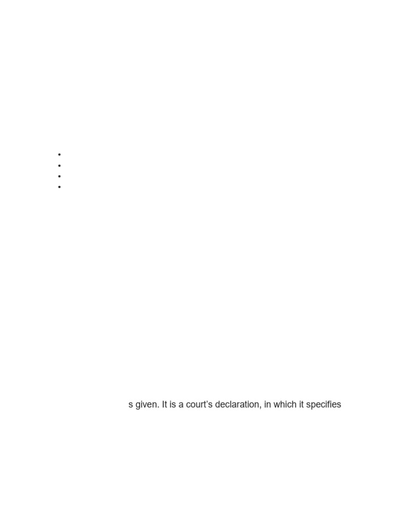 Definition of Judgement | PDF | Judgment (Law) | Lawsuit
