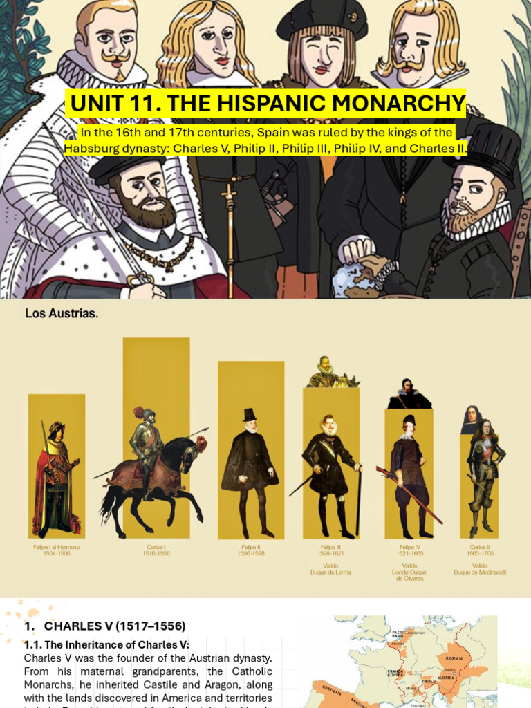 Habsburg Dynasty: Spain's Monarchs 16th-17th Century | PDF | Holy Roman ...