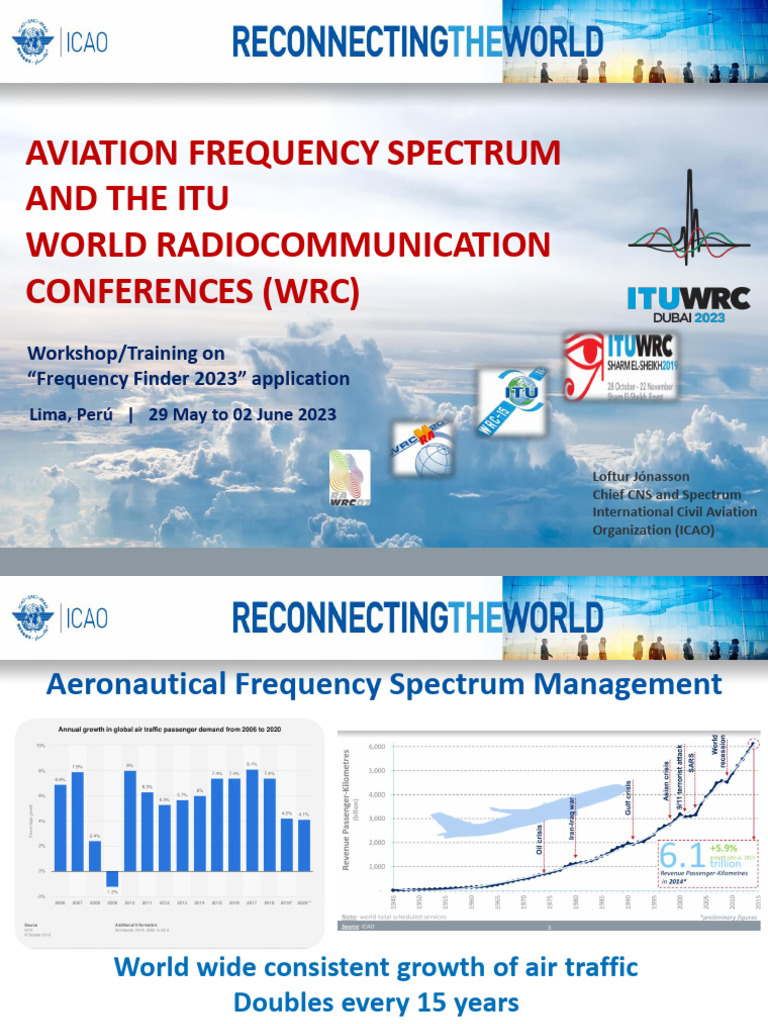 Aeronautical Frequency Spectrum Management | PDF | Radio Spectrum | Radio