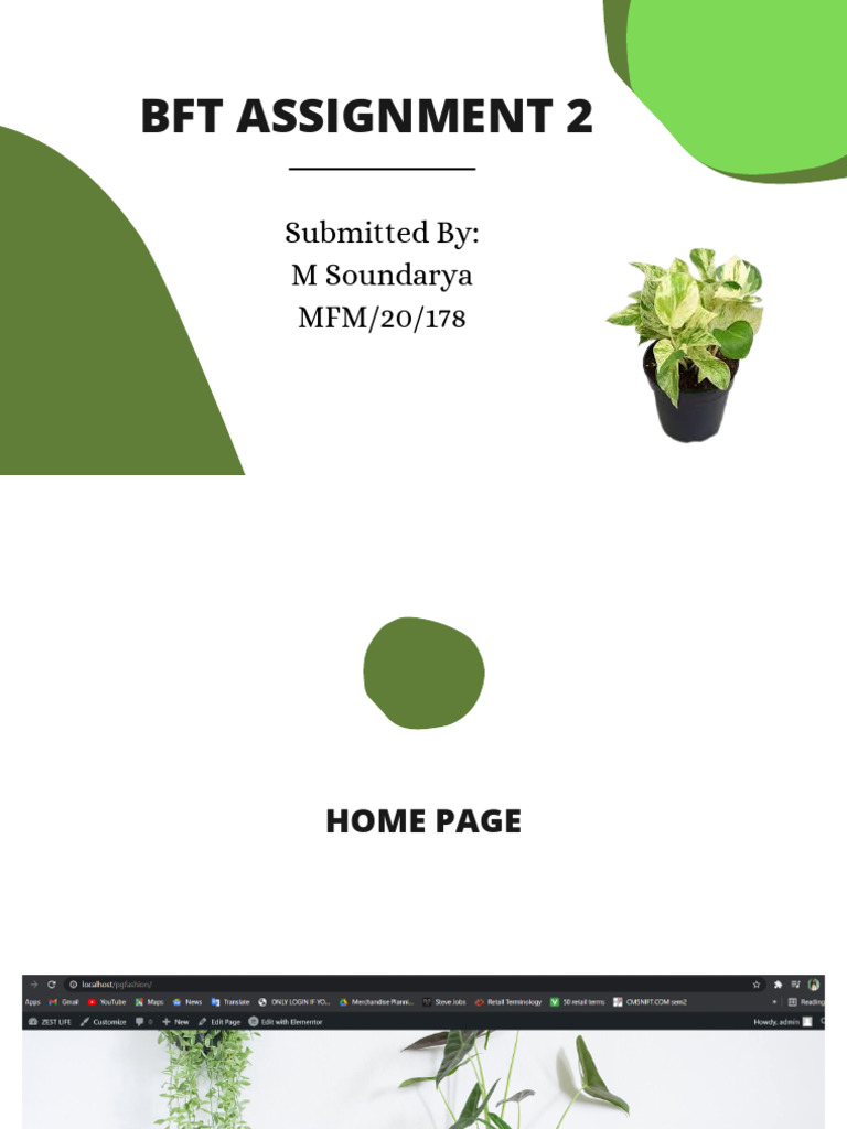 BFT Assignment 2 Soundarya | PDF