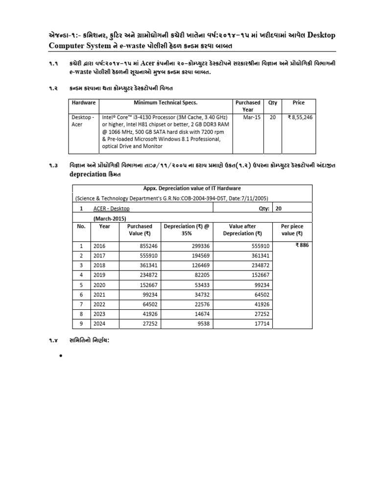 CCI New Agenda Format | PDF