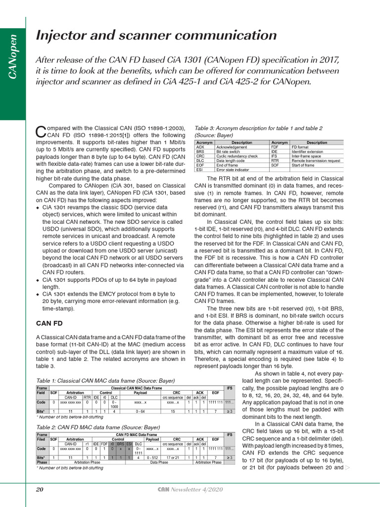 20-4 p20 Injector and Scanner Communication Ron Kong Bayer Us | PDF ...