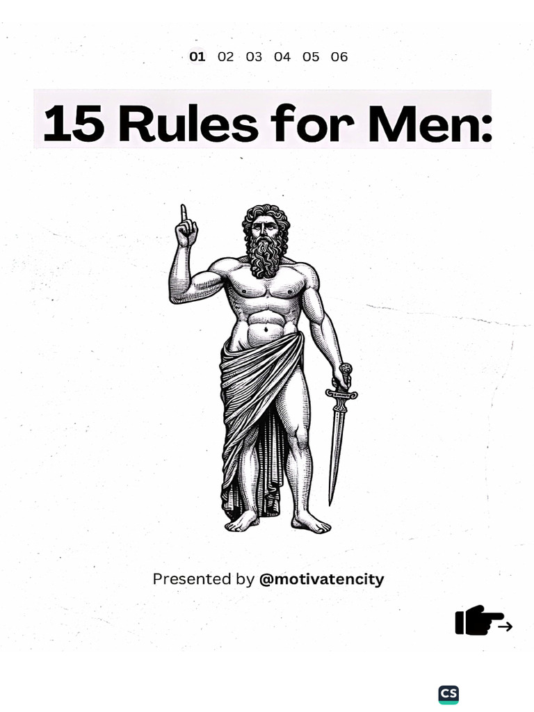Rules For Men | PDF