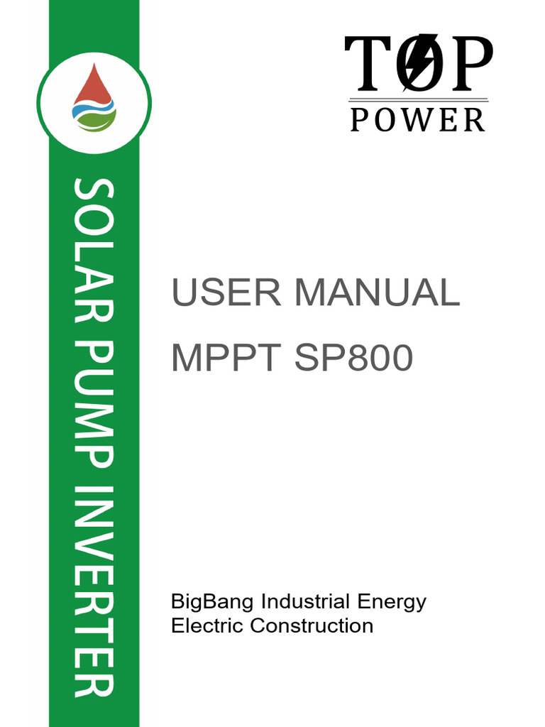 Top Power Manual | PDF | Power Inverter | Power Supply