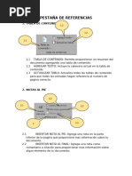 Menú Referencias de Word | PDF | Bibliografía | Microsoft Word