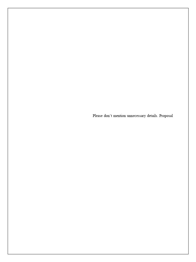 Proposal Format Mpi | PDF | Computer Program | Programming