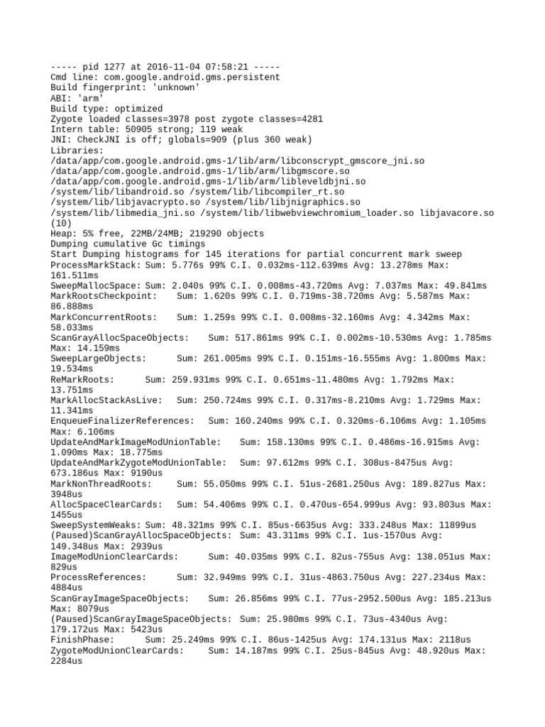 Traces | PDF | Java (Programming Language) | Operating System Technology