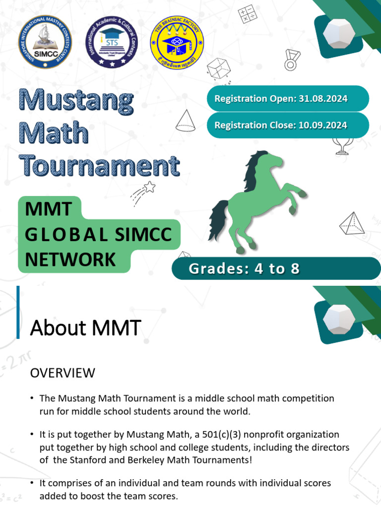MMT 2024 Info Pack Final International v 1 | PDF | Geometry | Theorem